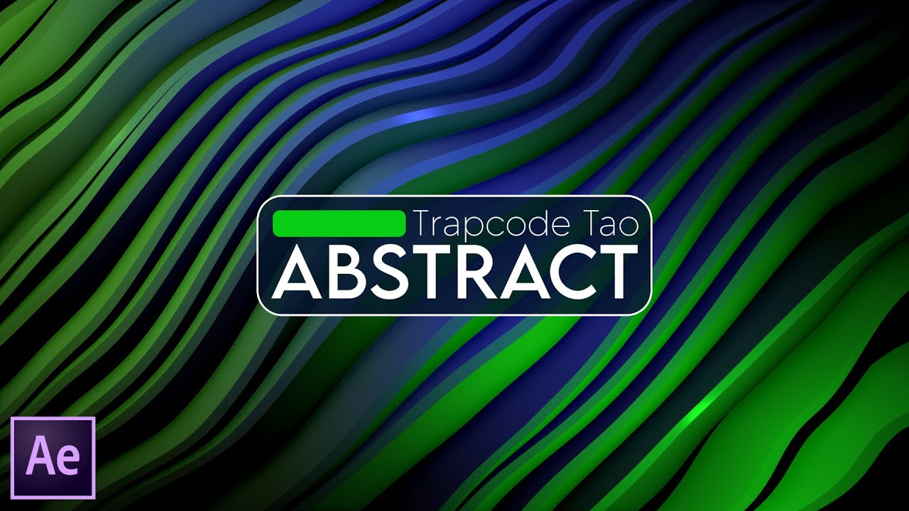 3D Abstract Background in After Effects - After Effects Tutorial