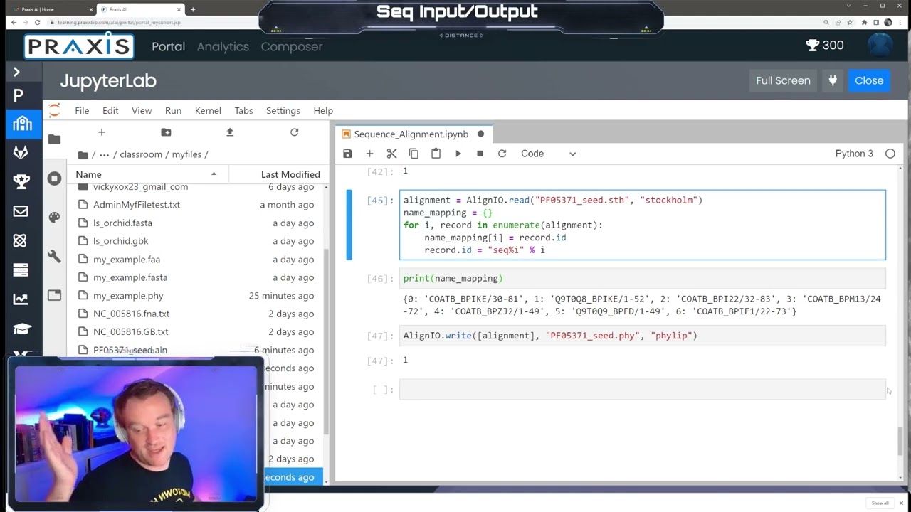 Python - Sequence Alignment Pt 2 - VDB Computational Biology