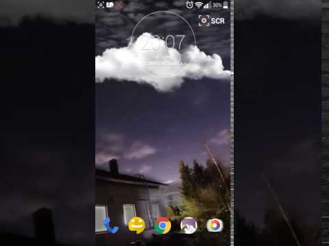 LG G3 Lock Screen Weather Animations