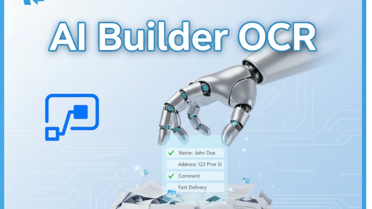 Power Automate & AI Builder: Extract Structured Data from Images in Email