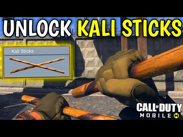 How to unlock Kali Sticks in COD Mobile Season 4: Wild Dogs