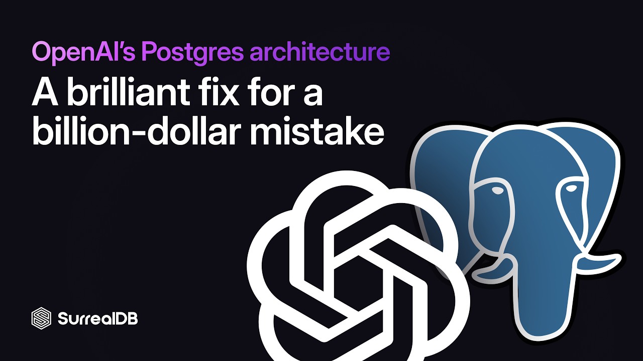 Architecting Agentic Data Planes (Lessons from OpenAI's billion-dollar Postgres mistake)