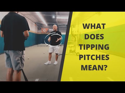 What does tipping pitches mean? How to read the pitcher.