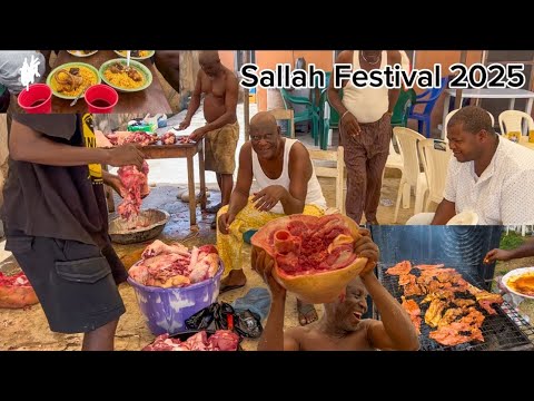 Muslim Festival Eating Tour - Sallah festival in Nigeria 2025 Day1 - ileya festival 2025 Day1