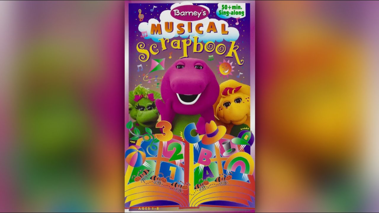 Barney's Musical Scrapbook [1997] - 1997 VHS Release