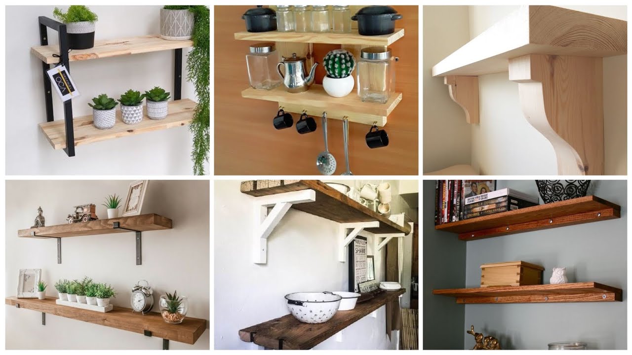 55 Ideias de prateleiras de madeira para a organização e decoração de sua casa !