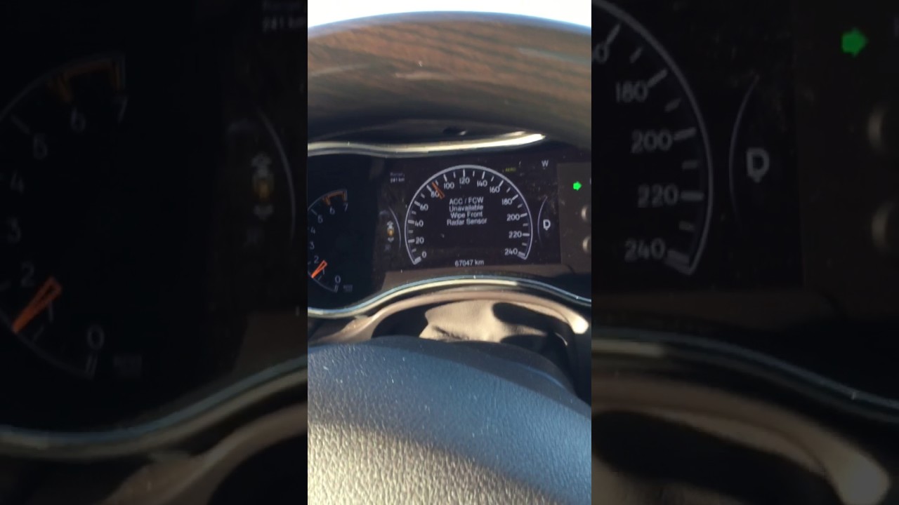 2014 Jeep Grand Cherokee Overland FCW/ACC Issue (Pt 2)