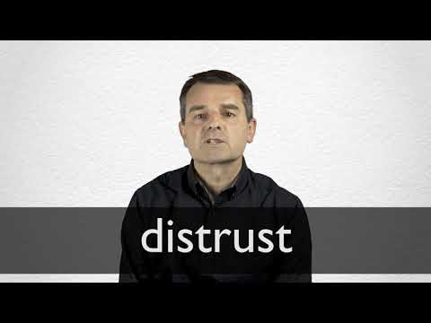 DISTRUST definition and meaning | Collins English Dictionary
