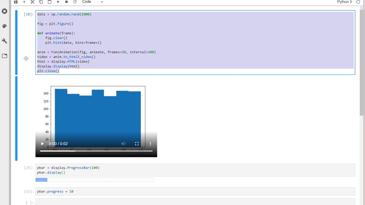 Adding a Simple Progress Bar