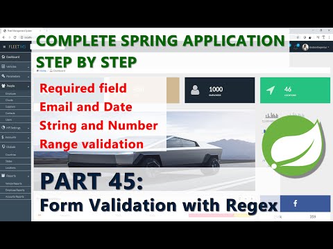 45 - Validation in HTML Form With Regular Expression