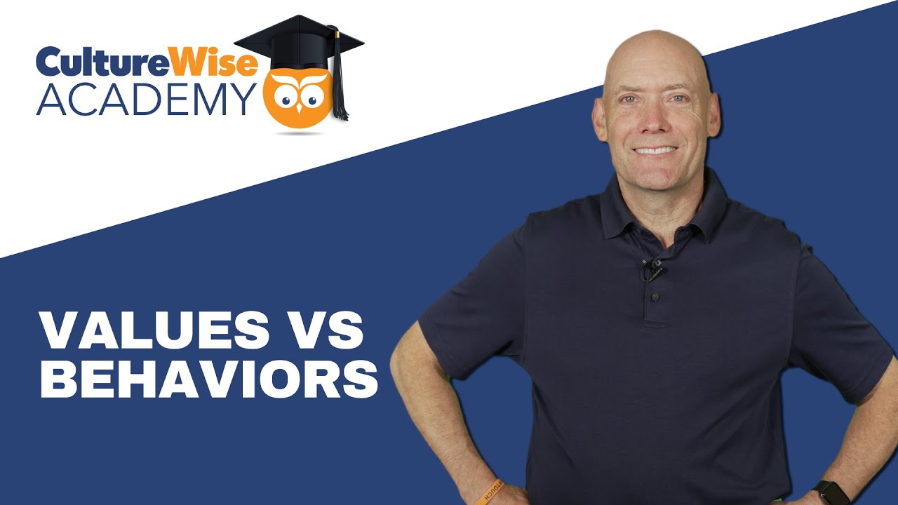 Values vs Behaviors