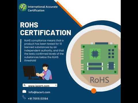 ROHS Certification Services, ROHS Certification in India