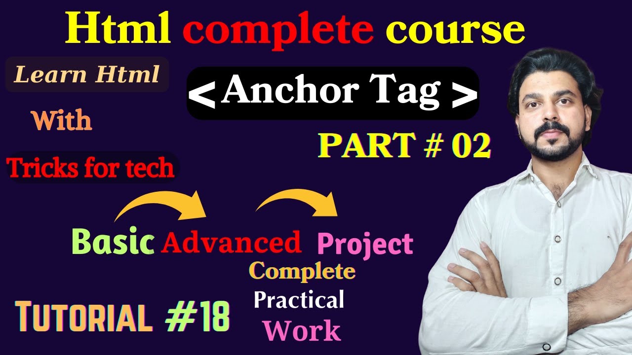 Anchor Tag In Html | Part 2 | Html complete course | Tutorial #18.