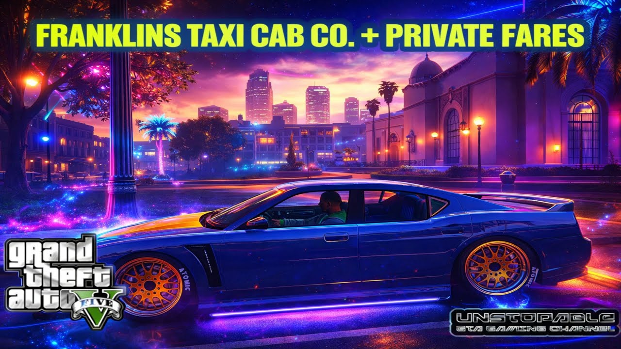 GTA 5 Franklins Taxi Business + get Liz ( Elisa ) phone number Private Fares  All's Fare in Love War