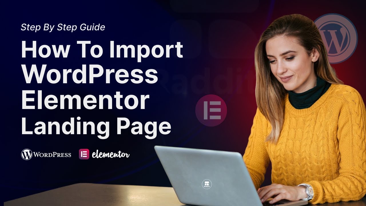 WordPress Elementor Landing Page Template Import Process (Step-by-Step Tutorial)