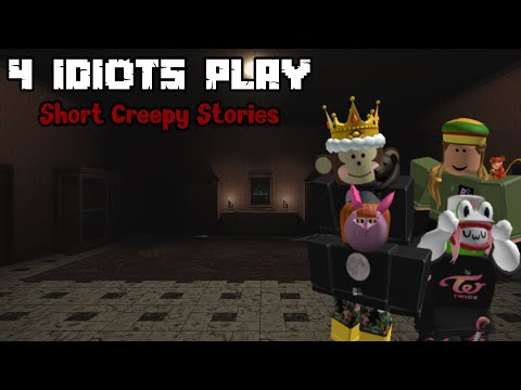 4 Idiots Short Robbery Mission | Roblox Short Creepy Stories