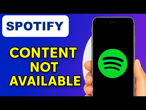 How to Fix Spotify "This Content is Not Available" (Updated)