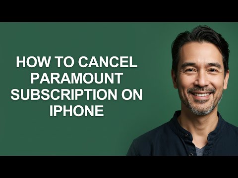 How To Cancel Paramount Subscription On Iphone - KevinHowTo