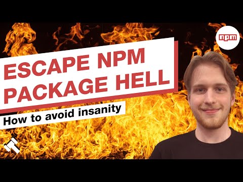 NPM package hell π₯... How to avoid going insane with Brook Jeynes