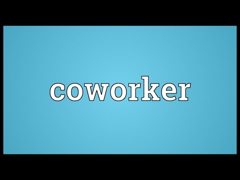 Coworker Meaning