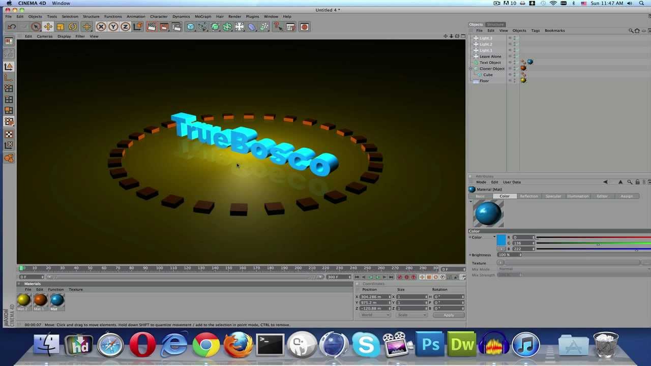Sound Effector Intro Tutorial | Cinema 4D | TrueBosco