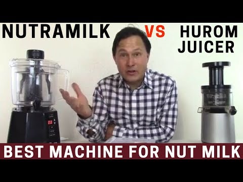 Best Machine to Make Nut Milk: Nutramilk vs Hurom Juicer Comparison
