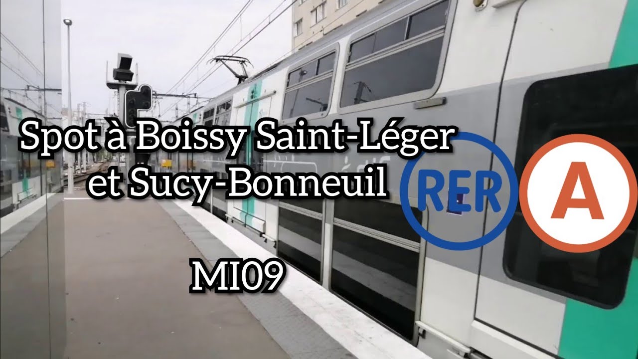 Spot RER A : Boissy St Leger et Sucy Bonneuil