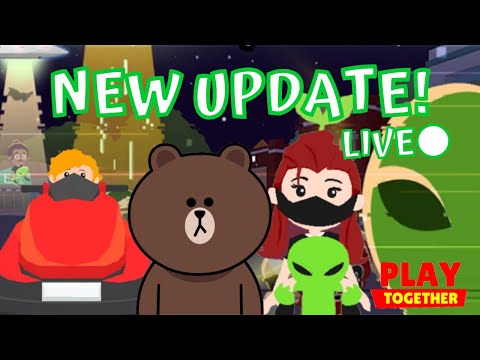 NEW UPDATE STREAM | LINE FRIENDS, ALIENS, AND BOATS?! | Play Together