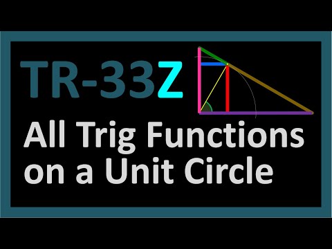 TR-33Z: All Trig Functions on the Unit Circle (Trigonometry series by Dennis F. Davis)