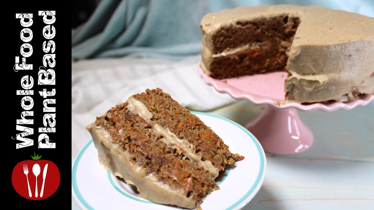 Plant Based Vegan Carrot Cake : Whole Food Plant Based Recipes