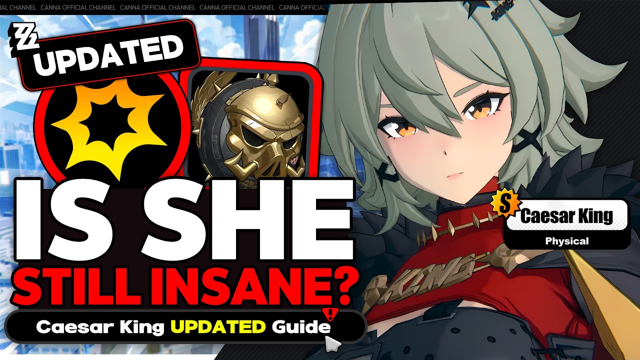 WE WERE WRONG ABOUT HER?! The BEST Updated Guide to Caesar (Teams/Disk/W-Engine) - Zenless Zone Zero