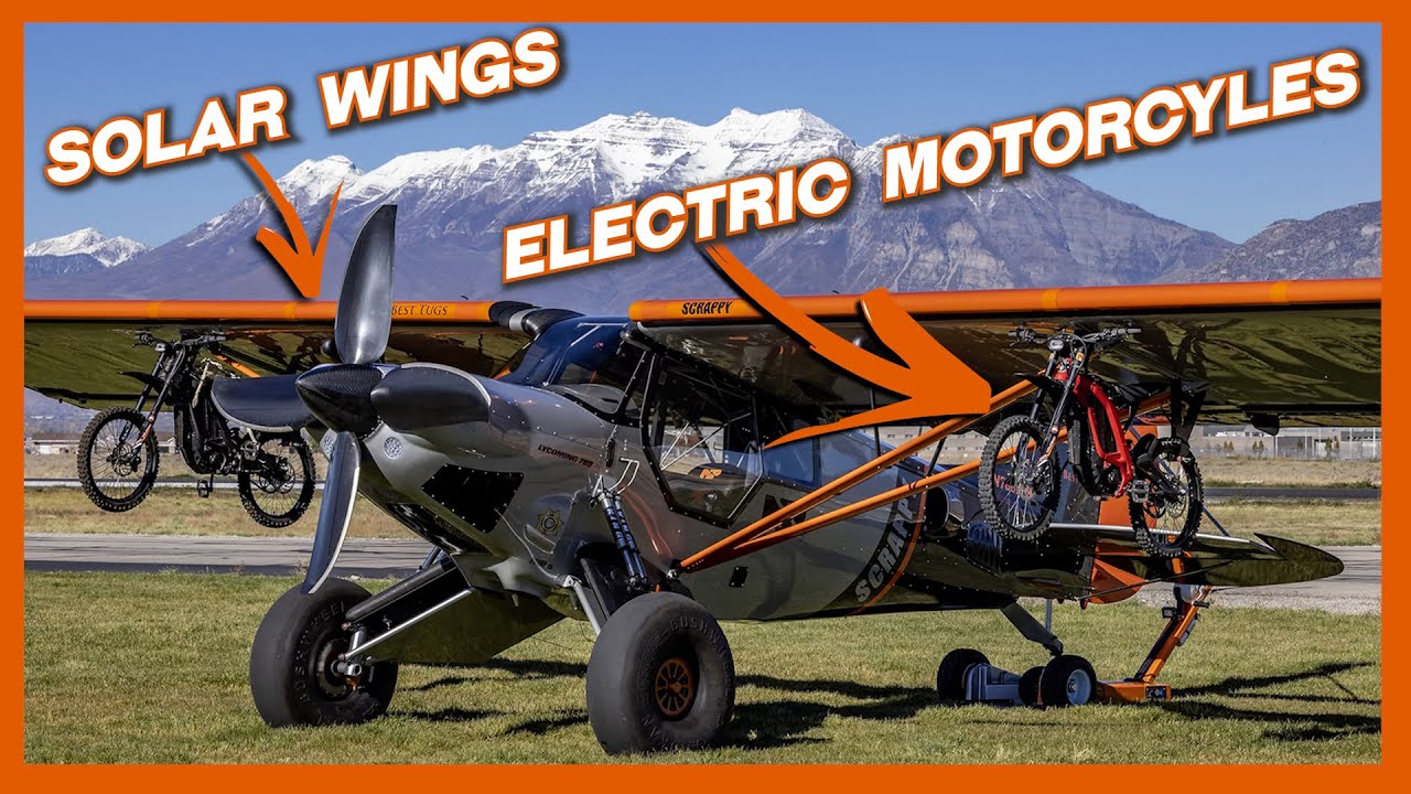 Mounting motorcycles on Extreme Bush Plane - Scrappy #63 - Mike Patey