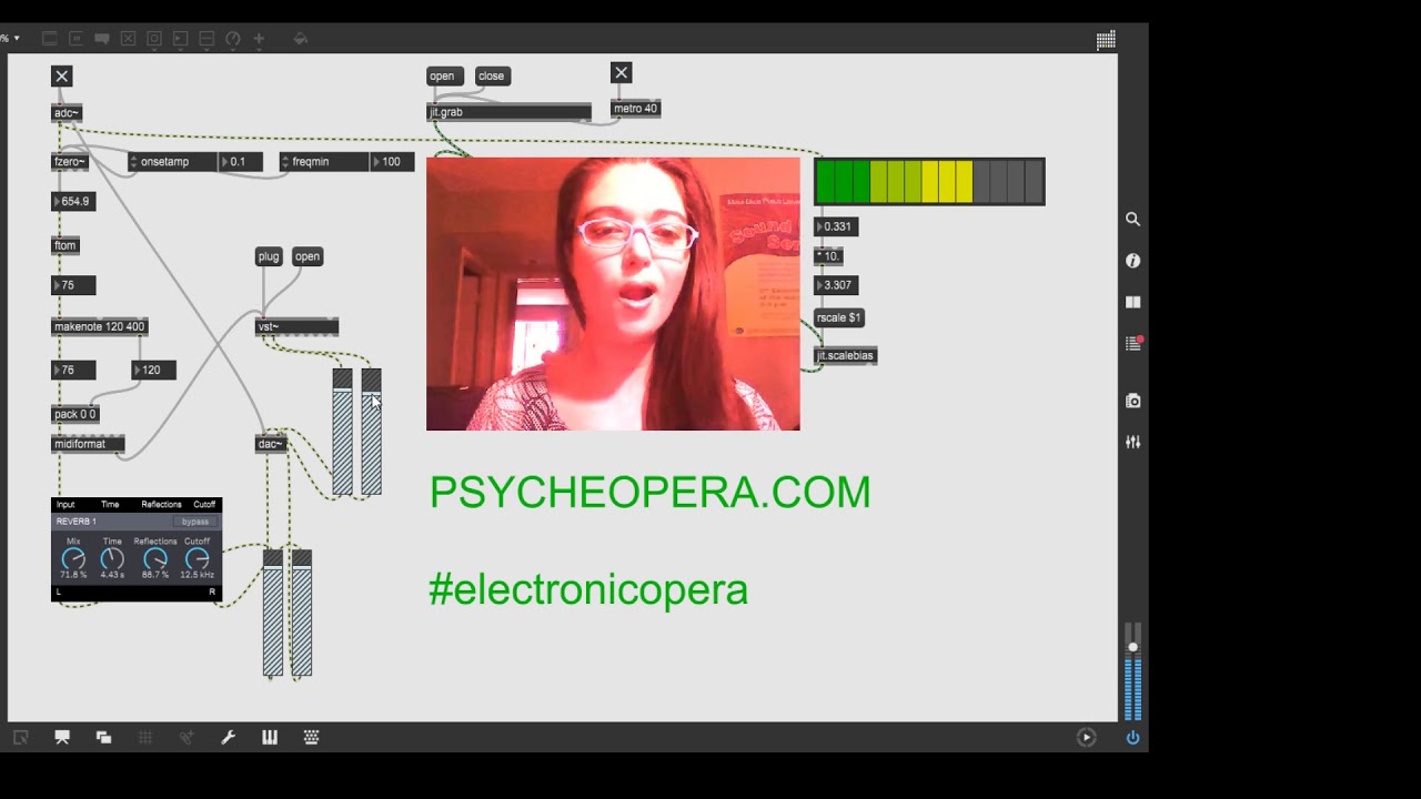 How to MIDI an Opera Singer Using Max 8