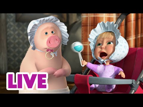 π΄ LIVE STREAM π¬ Masha and the Bear ππ¦ΈββοΈ Never Grow Up! π€ͺπΌ