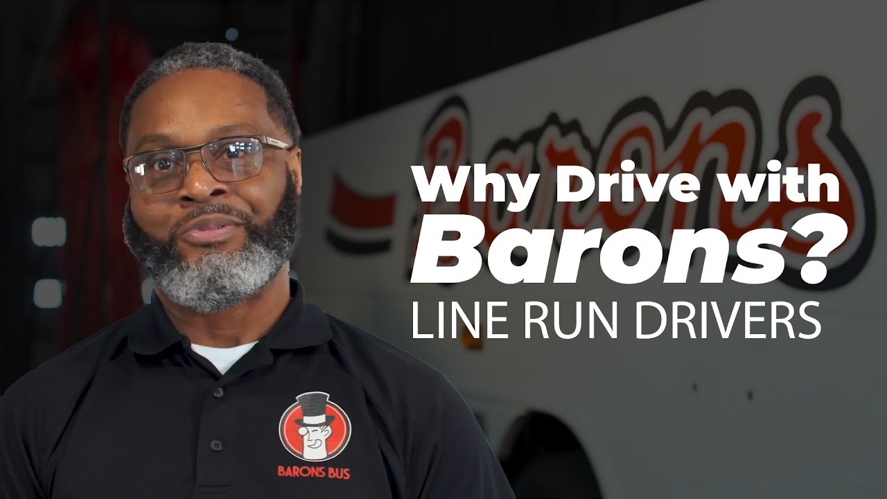 Line Run Drivers | Why Drive with Barons Bus?
