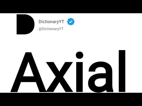 Axial Meaning in English