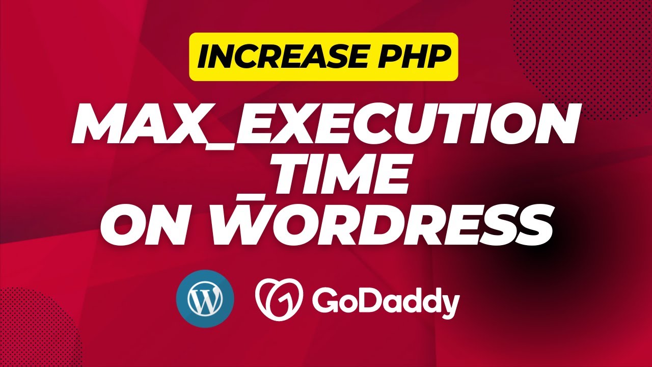 How to Increase PHP Maximum Execution Time in WordPress | Increase WordPress Memory Limit