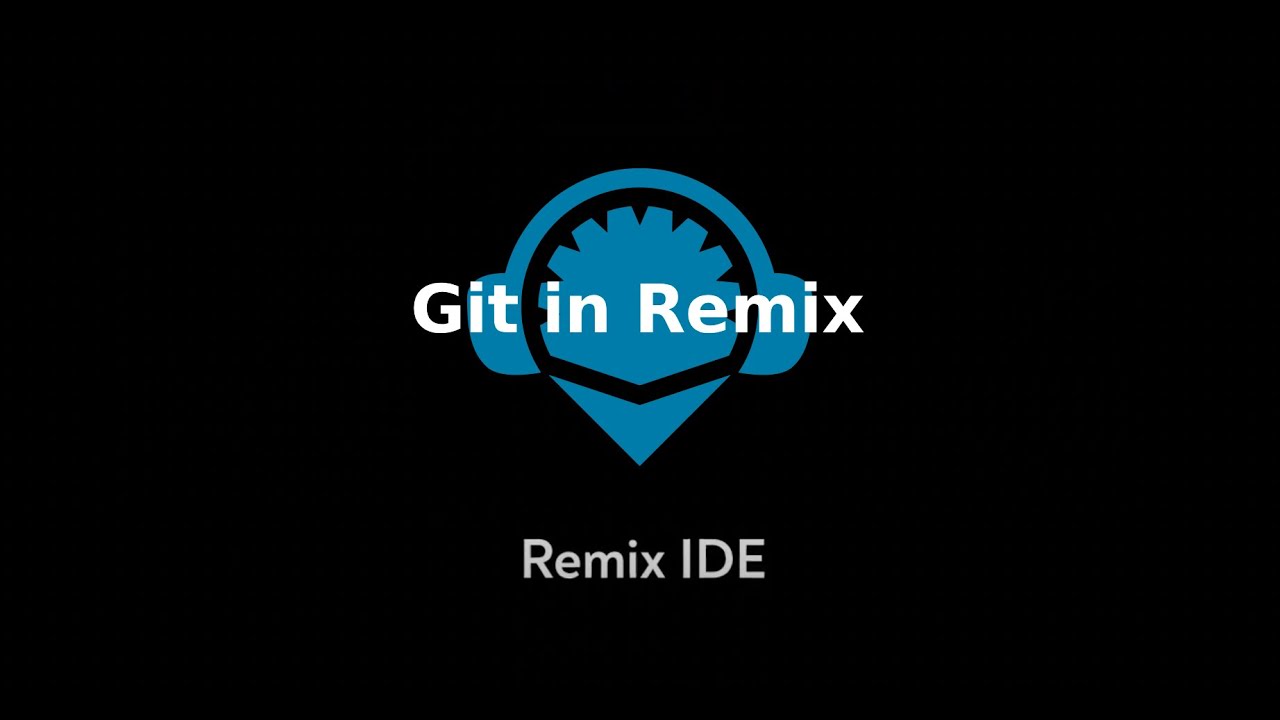 Remix IDE Tutorial - Git in Remix