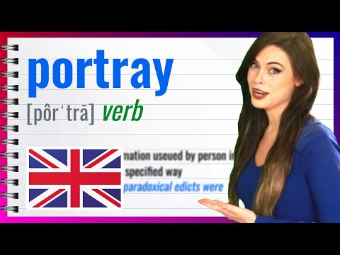 PORTRAY (C1 Advanced) Learn English Vocabulary