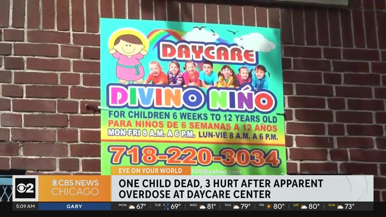 One child dead, 3 hurt after apparent overdose at daycare center in New York