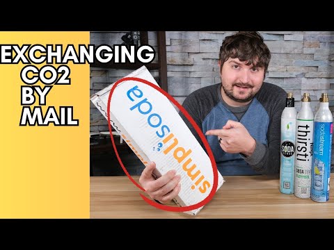 How to exchange your Sodastream, Sodasense, Ninja Thrsti gas (CO2) through mail using Simpli Soda