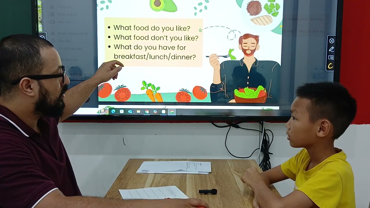 Phúc Vinh David  Kid 3 Final Speaking Test