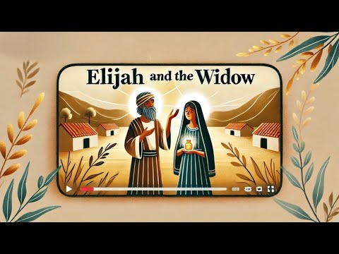 The Story of Elijah and the Widow/ God provides for His People/ Kids Bible Adventure (1Kings17:7-16)