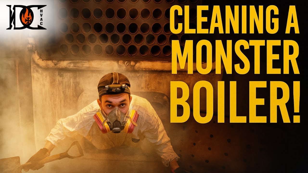 Inside a 2,000,000 BTU Commercial Boiler in New York - Full Maintenance Breakdown on How We do It! 
