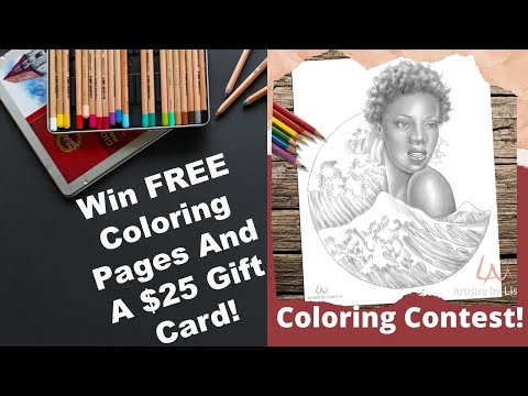 Fun Adult Coloring Contest! Free Coloring Page And Prizes!