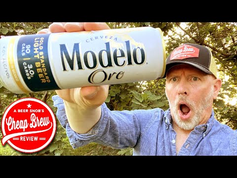 Modelo Oro Mexican Cerveza Beer Review by A Beer Snob's Cheap Brew Review