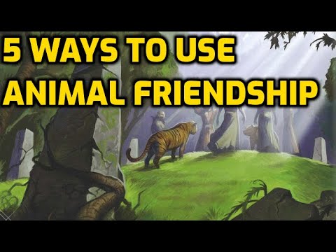 Animal Friendship: How To Use DnD Spells #4