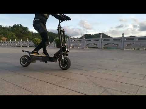 6000W 60V 11 Inch Off Road 120Km Two Wheel Electric Scooter For Adult