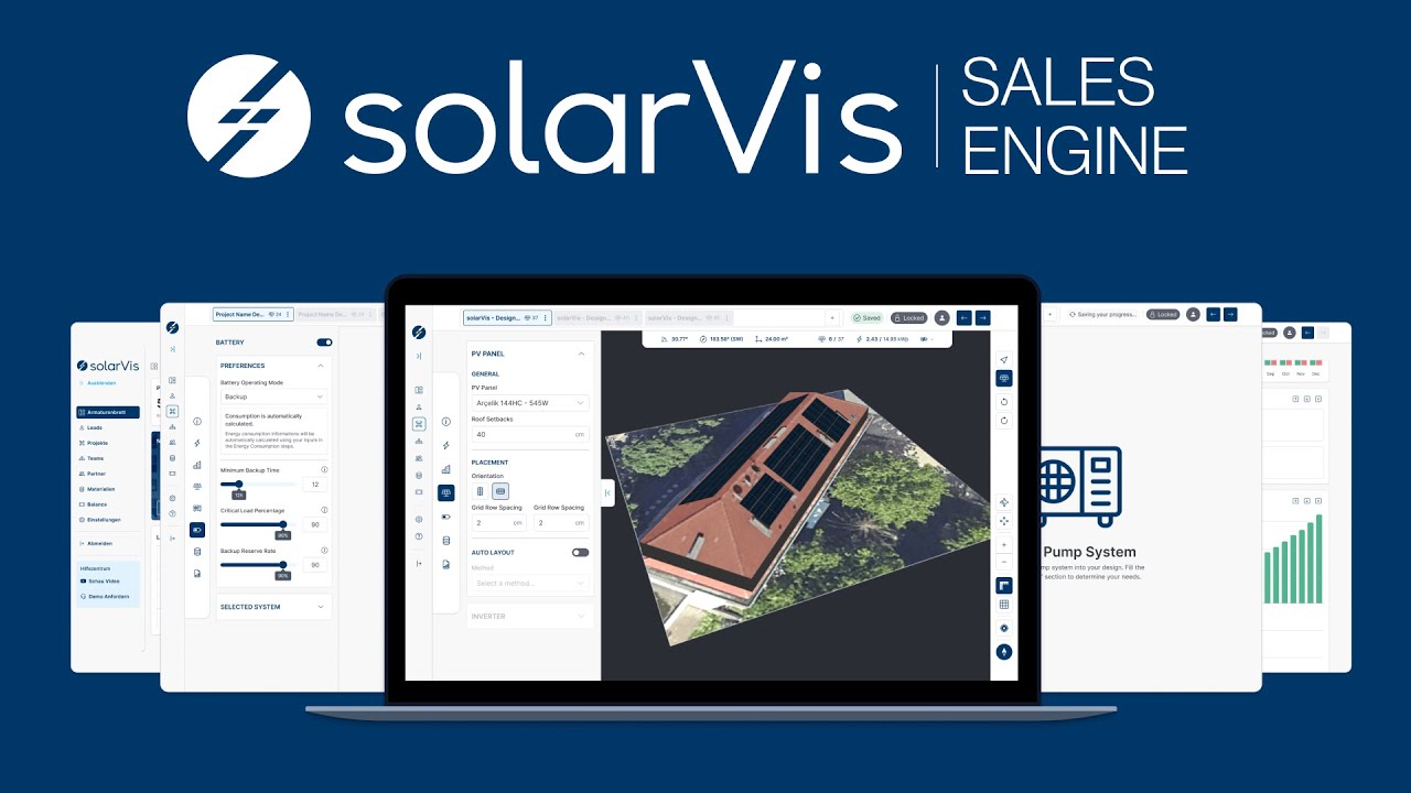 SolarVis: PV Design & Proposal Software