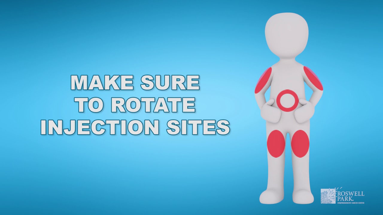 Subcutaneous Injections | Roswell Park Patient Education